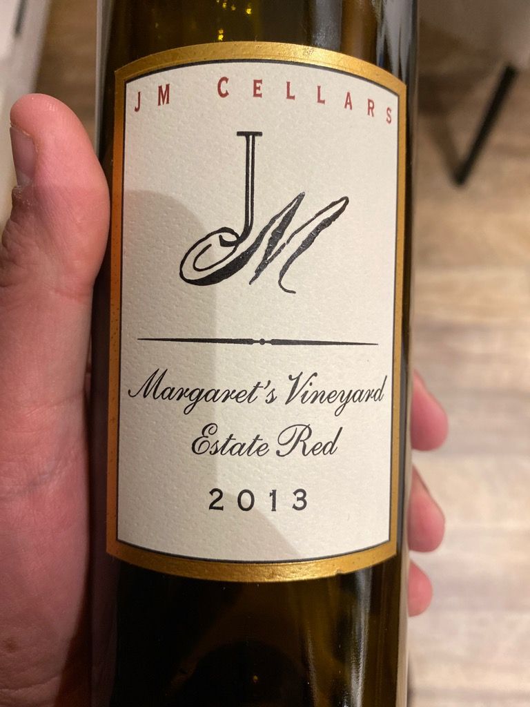 2013 JM Cellars Estate Red Margaret's Vineyard, USA, Washington ...