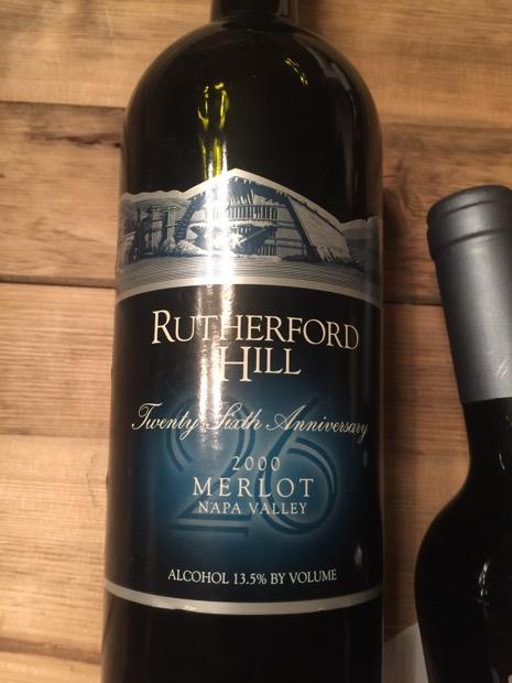 2003 Rutherford Hill Merlot Anniversary, USA, California, Napa Valley ...