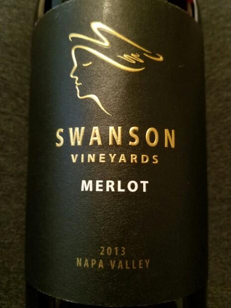 2013 Swanson Merlot, USA, California, Napa Valley, Oakville - CellarTracker