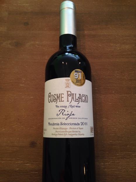2011 Bodegas Palacio Rioja Cosme Palacio Vendimia Seleccionada, Spain ...