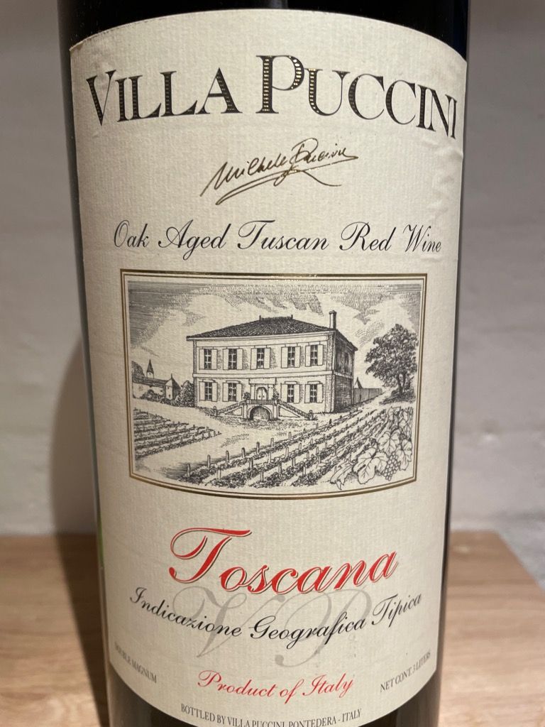 2009 Villa Puccini Oak Aged Toscana IGT, Italy, Tuscany, Toscana IGT ...