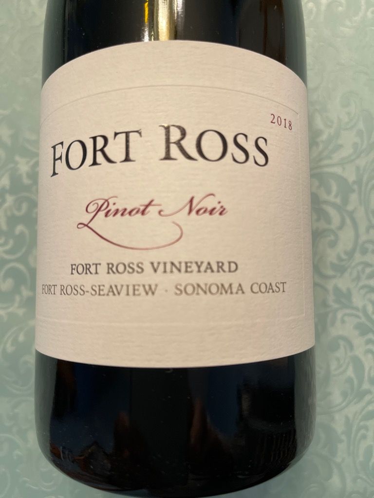 2018 Fort Ross Pinot Noir Fort Ross Vineyard, USA, California, Sonoma ...