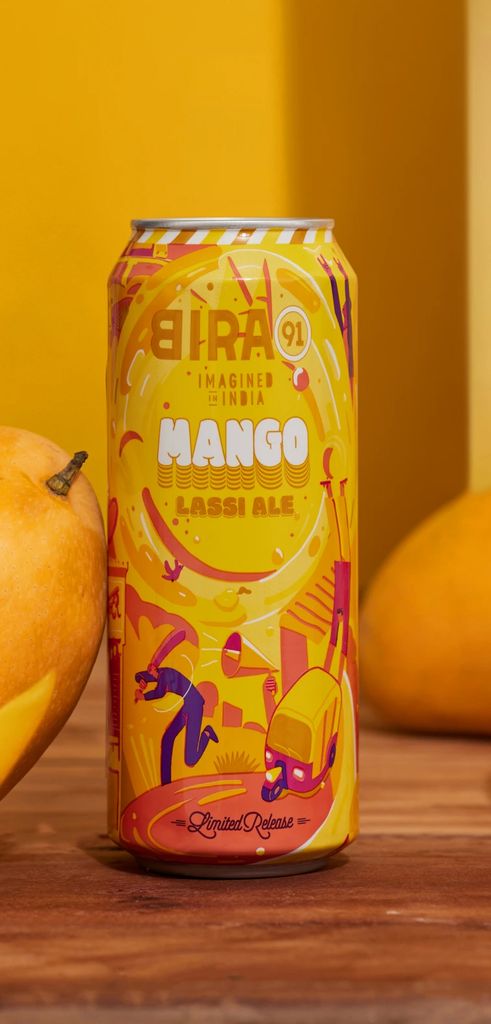 NV Bira 91 Mango Lassi Ale, India - CellarTracker