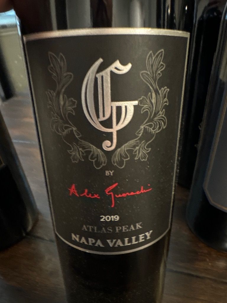 2019 Guarachi G by Alex Guarachi, USA, California, Napa Valley ...