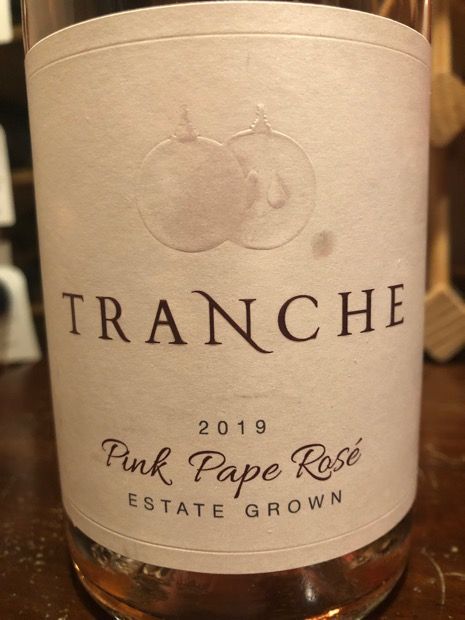 2019 Tranche Cellars Pink Pape Blackrock Vineyard, USA, Washington ...