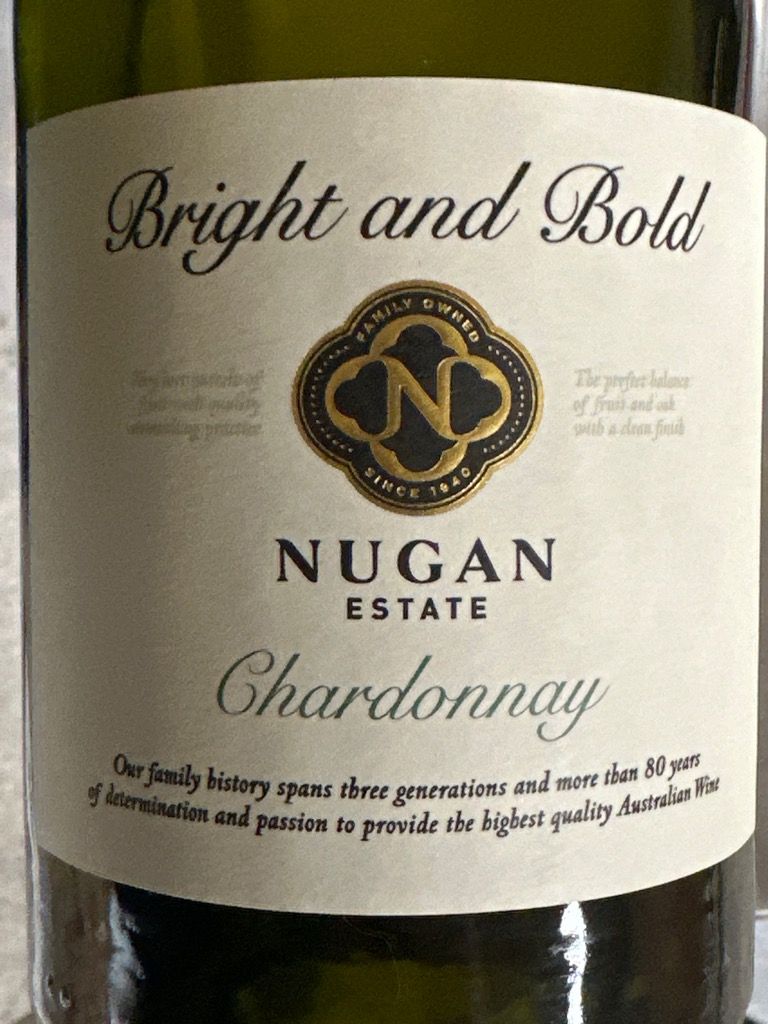 2023 Nugan Estate Chardonnay Bright and Bold, Australia, South Eastern ...