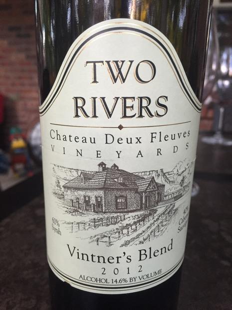 2012 Two Rivers Vintner's Blend Château Deux Fleuves, USA, Colorado ...