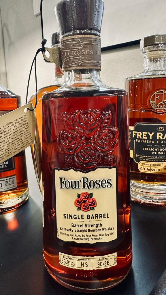 NV Four Roses Distillery Single Barrel Barrel Strength Kentucky ...