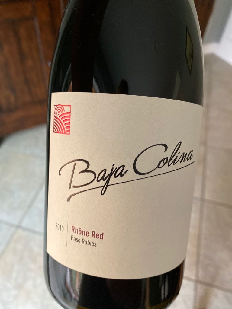 2010 Alta Colina Baja Colina, USA, California, Central Coast, Paso ...