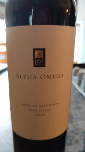 2016 Alpha Omega Cabernet Sauvignon, USA, California, Napa Valley ...