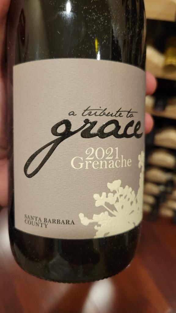 2022 A Tribute to Grace Wine Company Grenache, USA, California, Central ...