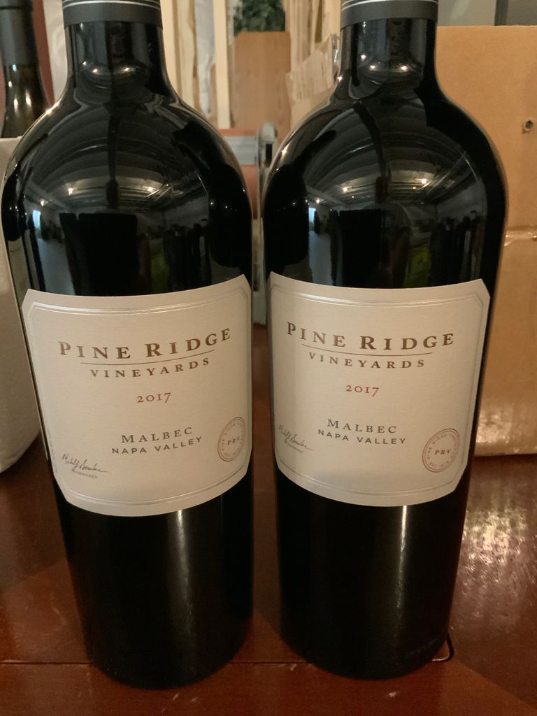 2017 Pine Ridge Vineyards Malbec, USA, California, Napa Valley ...