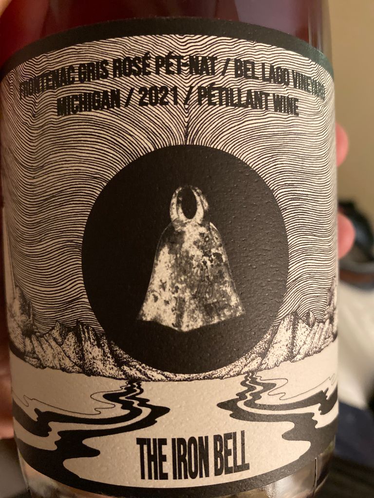 2021 Native Species Frontenac Gris Iron Bell, USA, Michigan, Grand ...