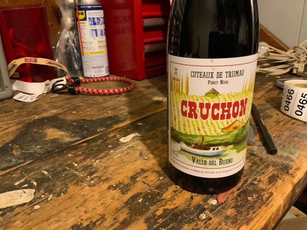 2016 Louis-Antoine Luyt Pinot Noir Cruchon, Chile, Maule Valley ...