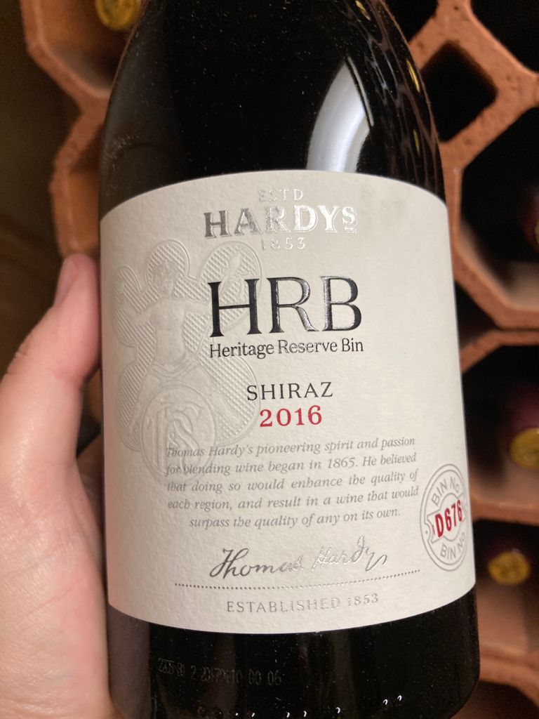 2016 Hardys Shiraz HRB D676, Australia - CellarTracker