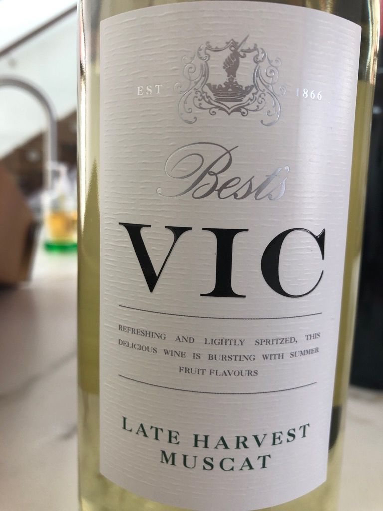 2008 Best's Great Western Late Harvest Muscat, Australia, Victoria ...