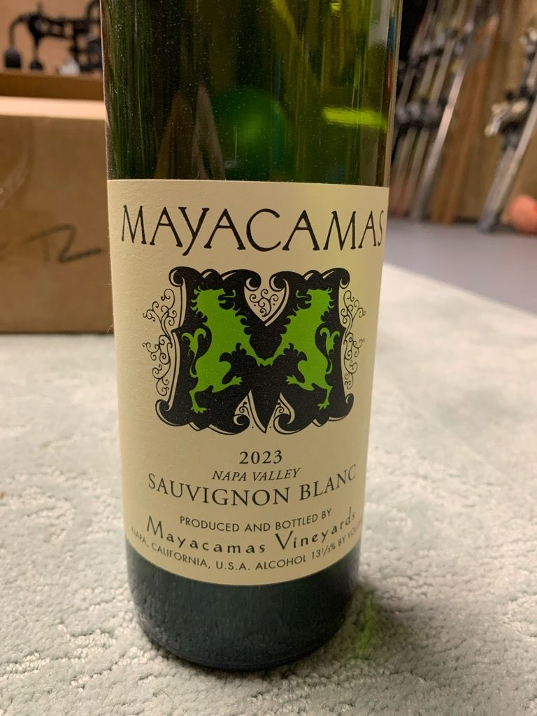 2023 Mayacamas Vineyards Sauvignon Blanc, USA, California, Napa Valley ...
