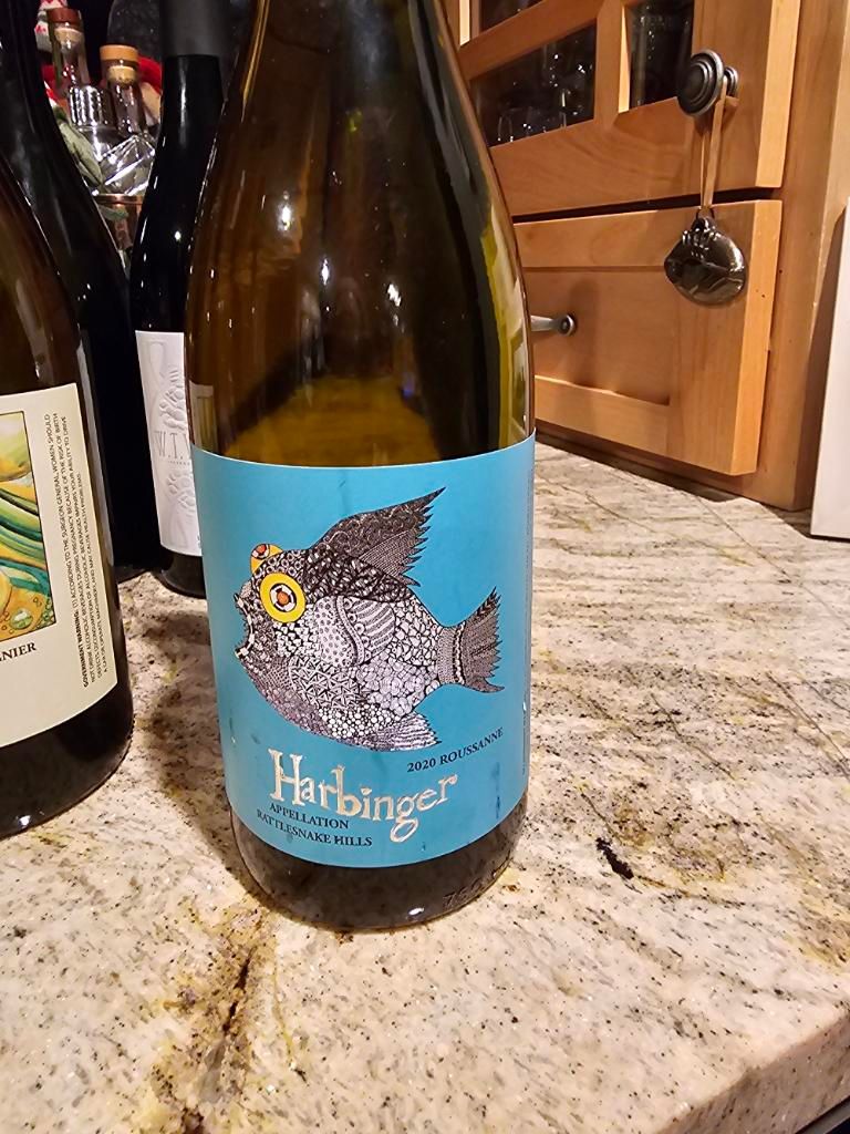 2021 Harbinger Winery Roussanne Rattlesnake Hills, USA, Washington ...