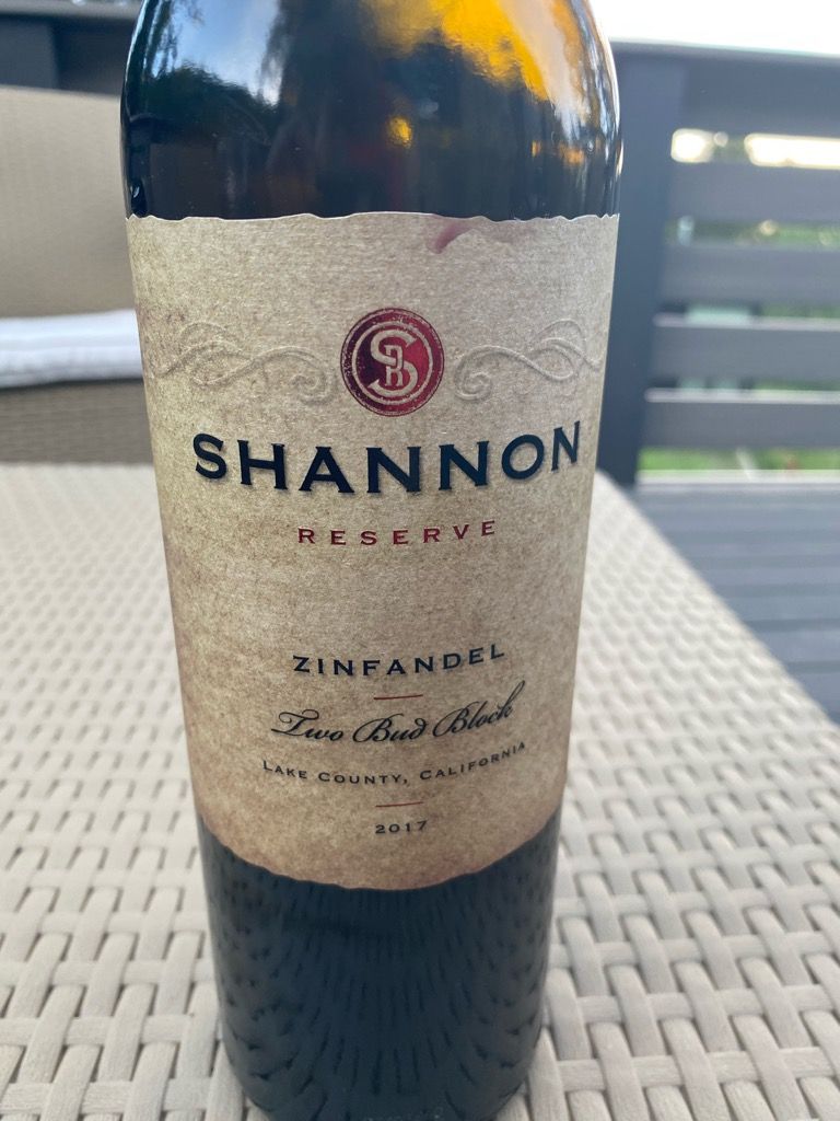 2017 Shannon Ridge Vineyard Zinfandel Reserve Two Bud Block, USA ...