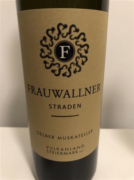2018 Weingut Frauwallner Gelber Muskateller, Austria, Styria ...