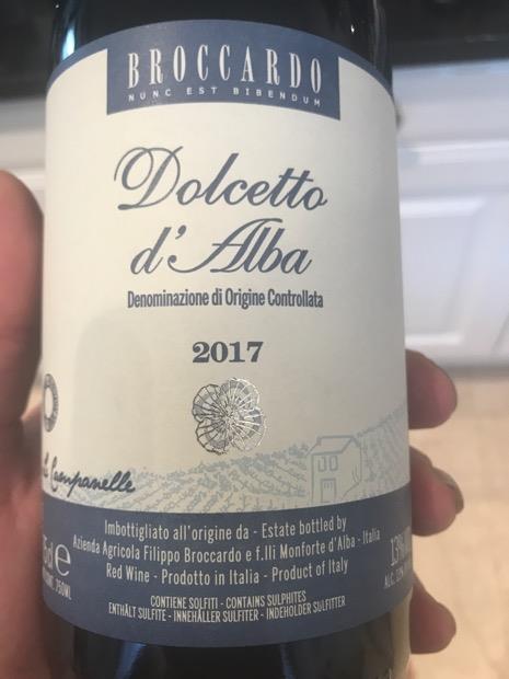 2024 Fratelli Broccardo Dolcetto d'Alba, Italy, Piedmont, Alba ...