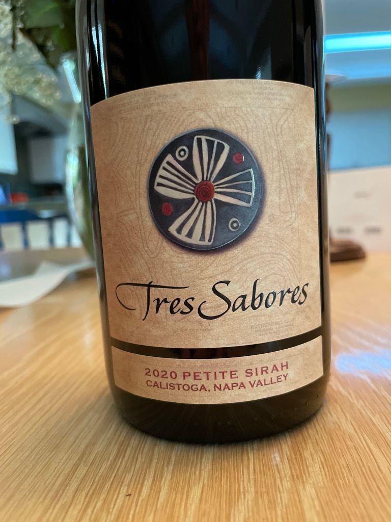 2020 Tres Sabores Petite Sirah, USA, California, Napa Valley ...
