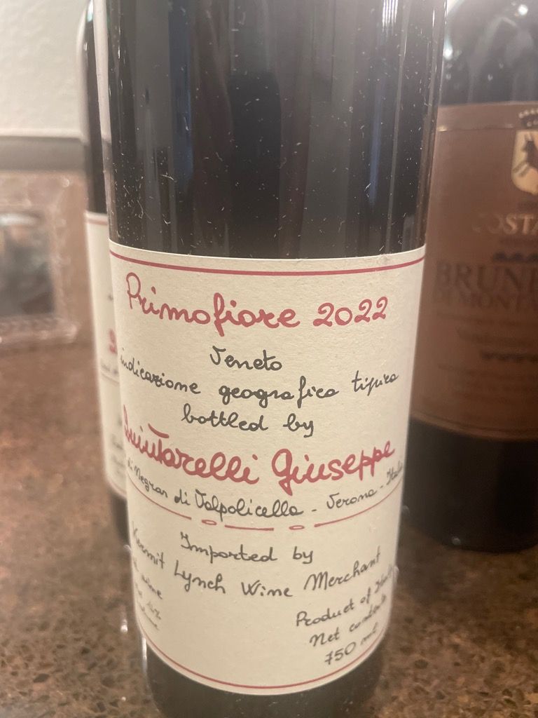 2022 Giuseppe Quintarelli Primofiore Veneto IGT, Italy, Veneto, Veneto ...