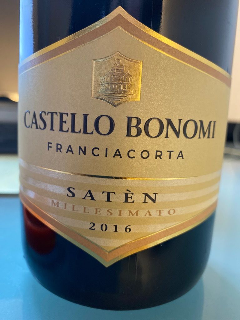 2016 Castello Bonomi Franciacorta Satèn, Italy, Lombardia, Franciacorta ...