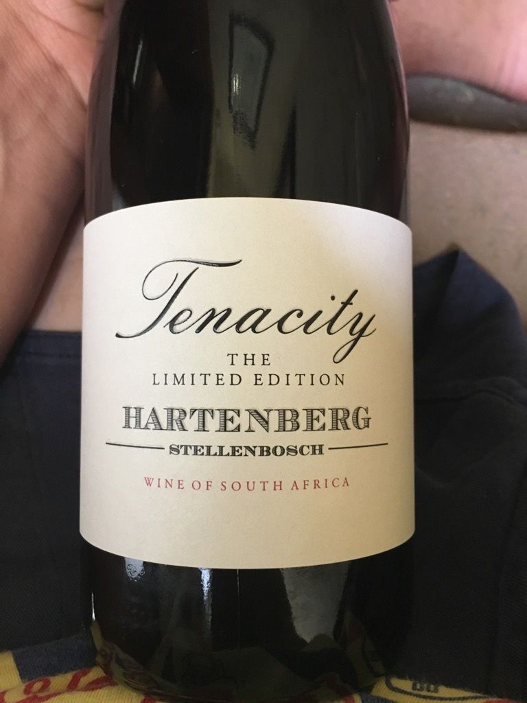 2018 Hartenberg Tenacity The Limited Edition, South Africa, Western ...