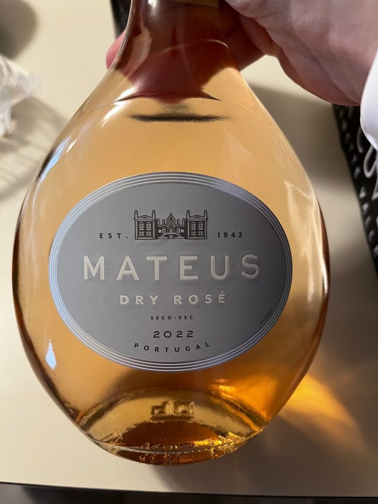 2023 Vinhos Sogrape Mateus Dry Rosé, Portugal - CellarTracker