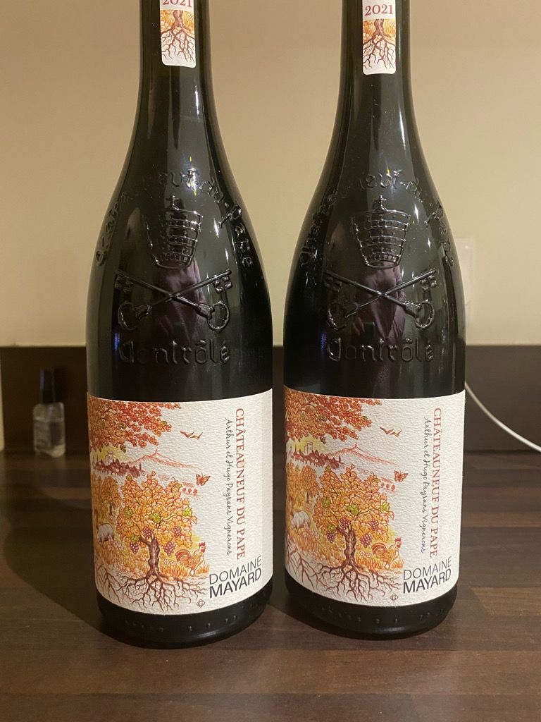 2022 Famille Mayard Châteauneuf-du-Pape, France, Rhône, Southern Rhône ...