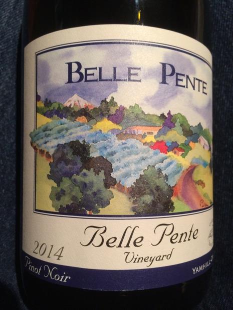 Community Tasting Notes - 2014 Belle Pente Pinot Noir Belle Pente ...