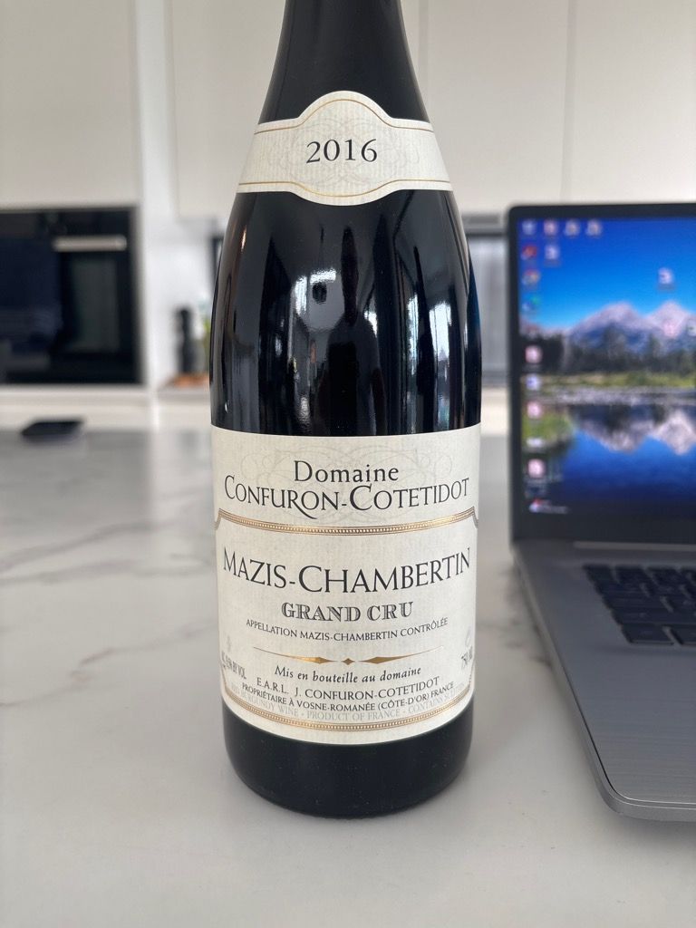 2021 J. Confuron-Cotetidot Mazis-Chambertin, France, Burgundy, Côte de ...