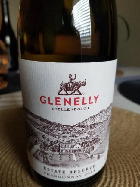 2014 Glenelly Estate Chardonnay Reserve, South Africa, Coastal Region ...