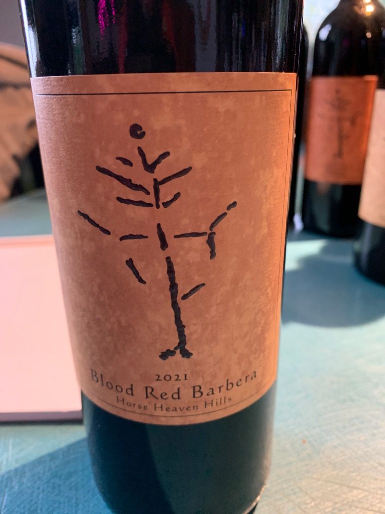 2021 Cascade Cliffs Barbera Blood Red, USA, Washington, Columbia Valley ...