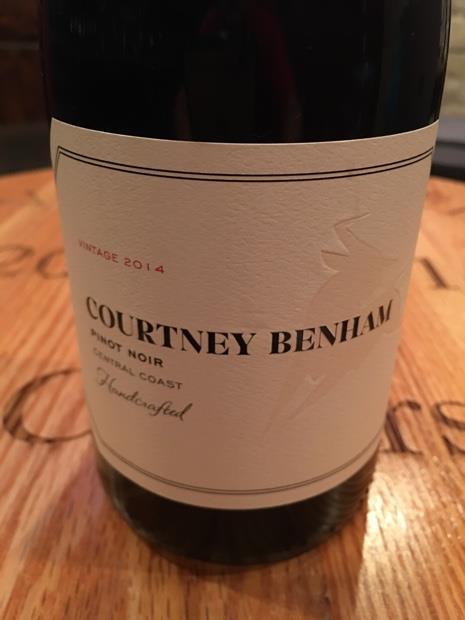2014 Courtney Benham Pinot Noir, USA, California, Central Coast ...