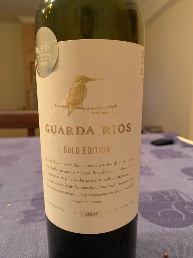 2019 Ravasqueira Guarda Rios Gold Edition, Portugal, Alentejano, Vinho ...