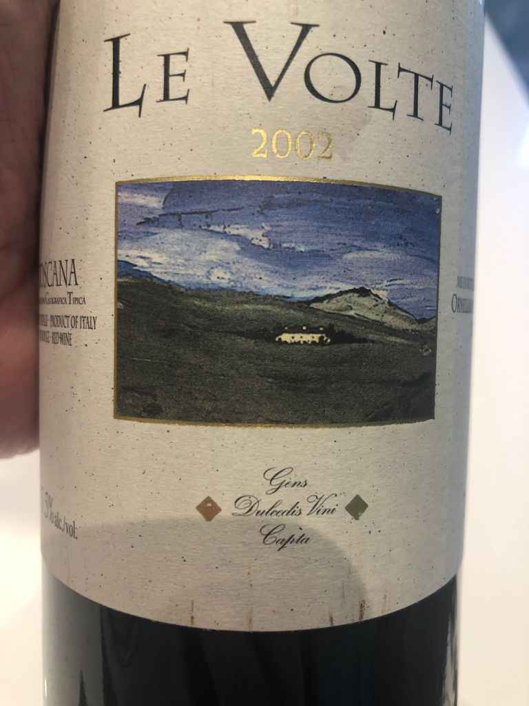 2002 Tenuta dell'Ornellaia Le Volte Toscana IGT, Italy, Tuscany ...