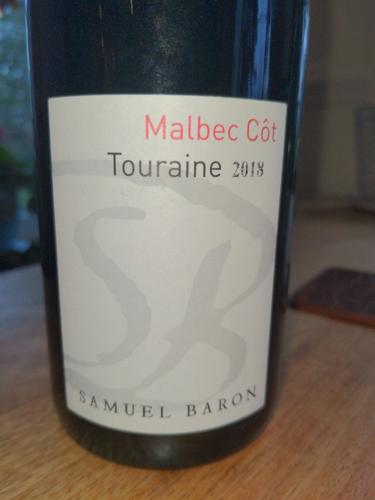 2020 Samuel Baron Touraine Malbec Côt, France, Loire Valley, Touraine ...