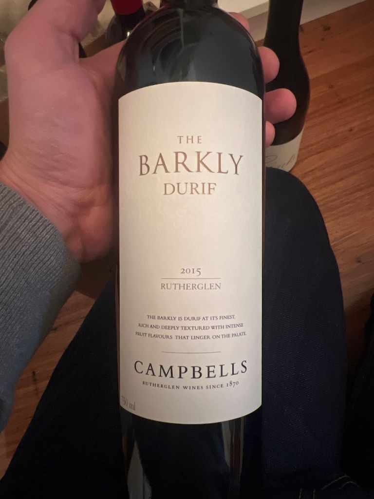 2021 Campbells Durif The Barkly, Australia, Victoria, North East ...