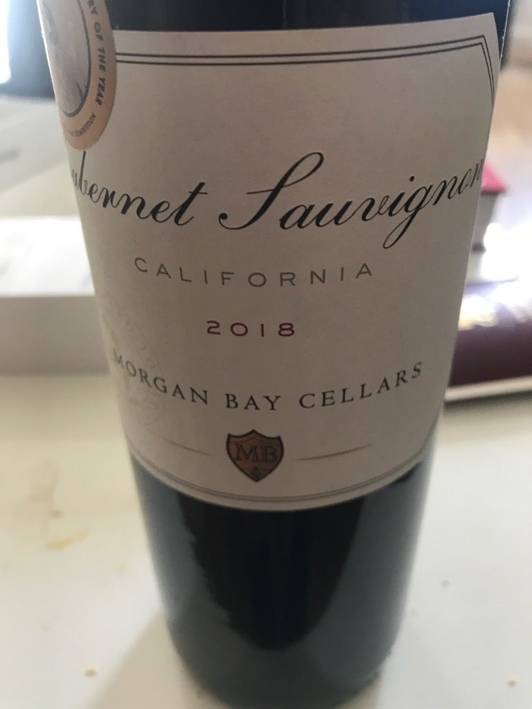 2018 Morgan Bay Cellars Cabernet Sauvignon, USA, California - CellarTracker