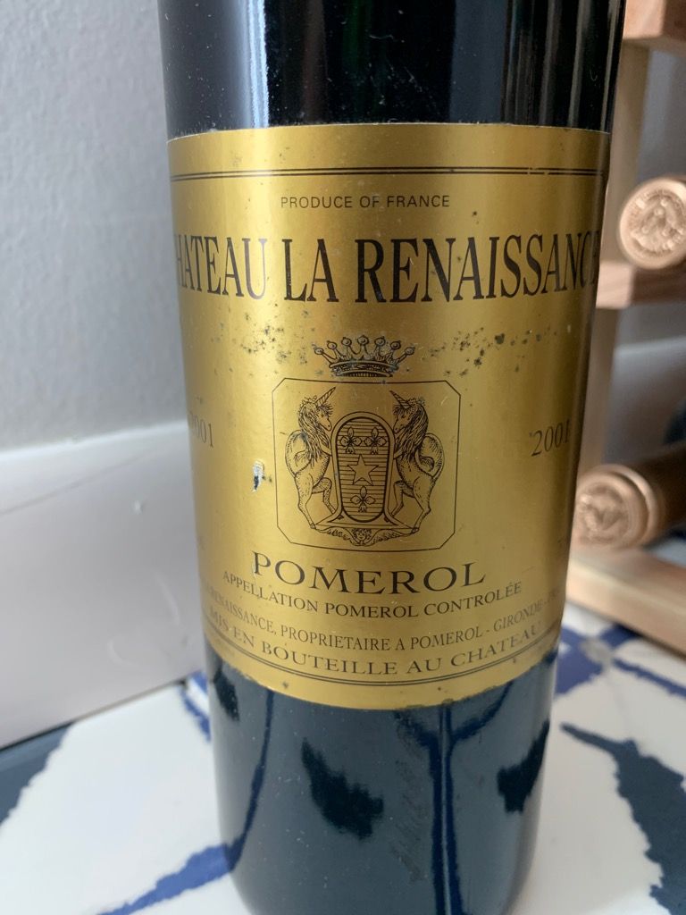 2001 Château La Renaissance, France, Bordeaux, Libournais, Pomerol ...