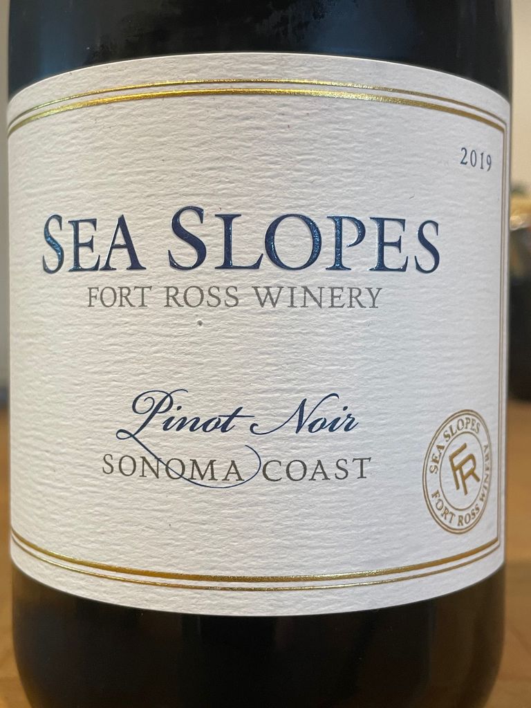 2019 Sea Slopes Fort Ross Winery Pinot Noir, USA, California, Sonoma ...