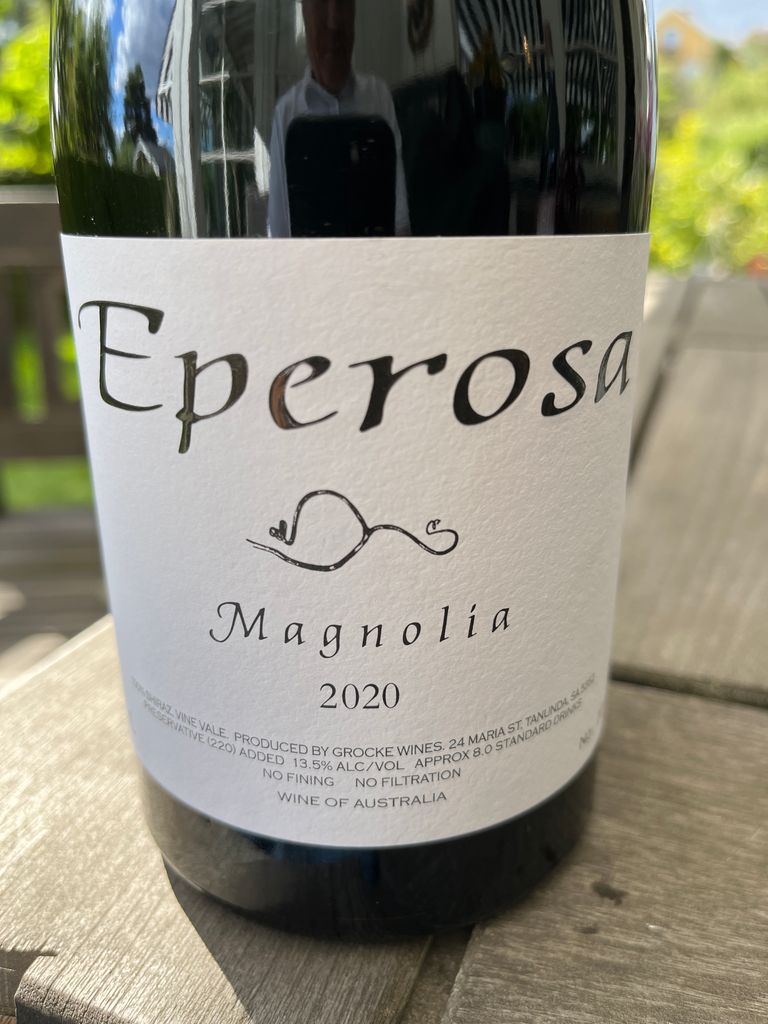 2020 Eperosa Shiraz Magnolia, Australia, South Australia, Barossa ...