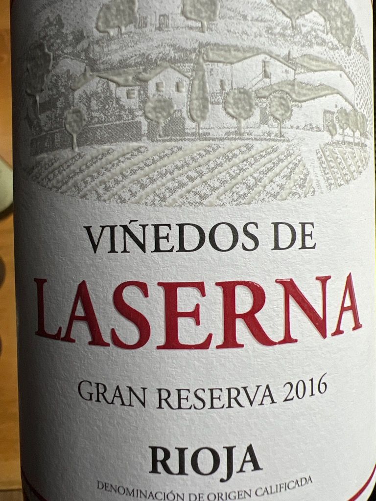 2016 C.V.N.E. (Compañía Vinícola del Norte de España) Rioja Viñedos de Laserna Gran Reserva ...