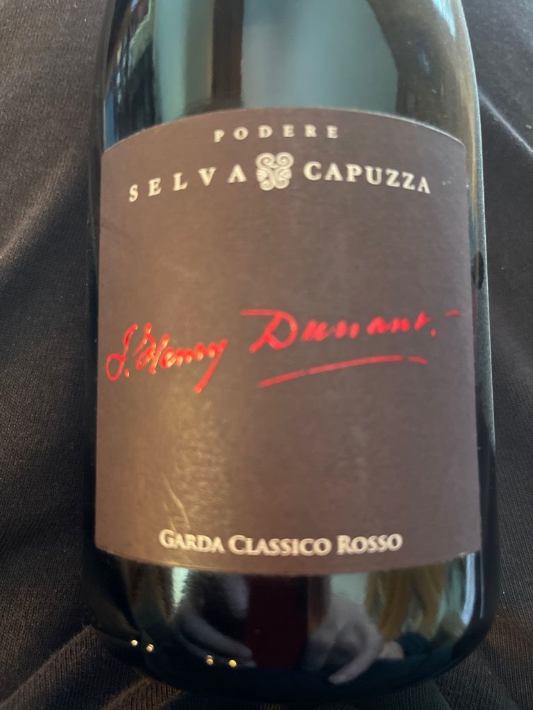 2016 Selva Capuzza Garda Classico Dunant Rosso, Italy, Lombardia, Garda ...