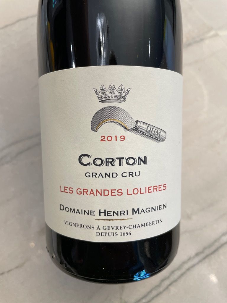 2020 Henri Magnien Corton-Les Grandes Lolières, France, Burgundy, Côte ...