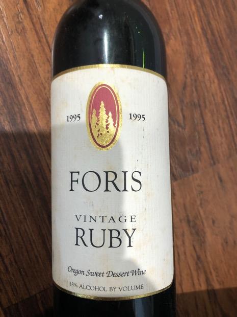 1995 Foris Ruby Port, USA, Oregon, Southern Oregon, Rogue Valley ...