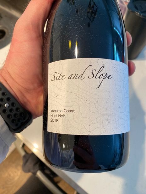 2018 Site and Slope Pinot Noir Sonoma Coast, USA, California, Sonoma ...