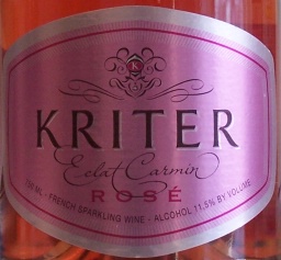 NV Kriter Crémant de Bourgogne Rosé, France, Burgundy, Crémant de ...
